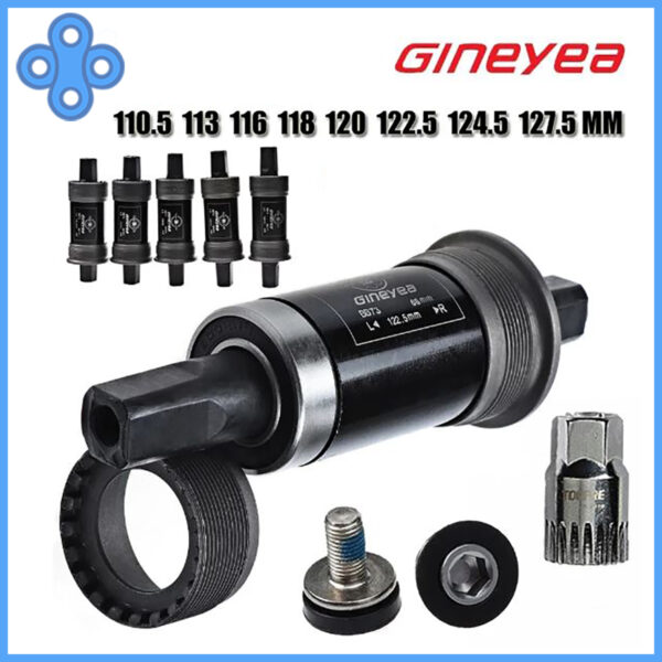 Trục giữa cốt vuông Gineyea cho xe đạp nhiều cỡ – Bike Plus